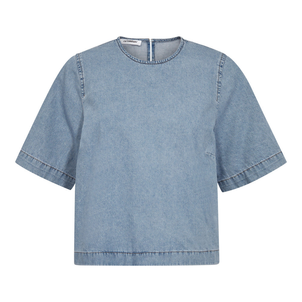 Co'couture Cindycc Denim Blouse Fade Denim – Cosme Lifestyle